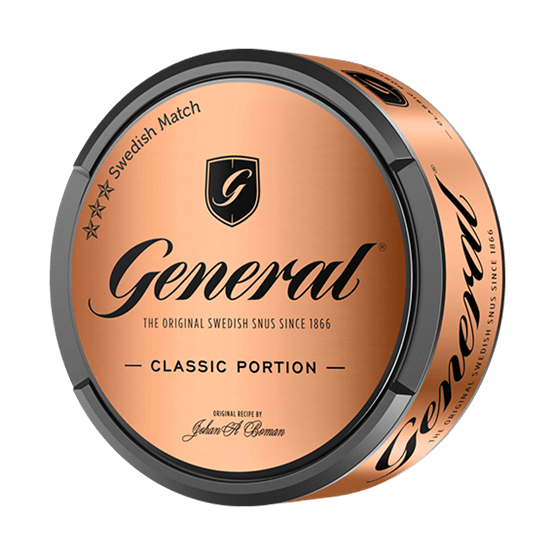 General Original Portionssnus - Snushandel.se – Billigt snus online här!