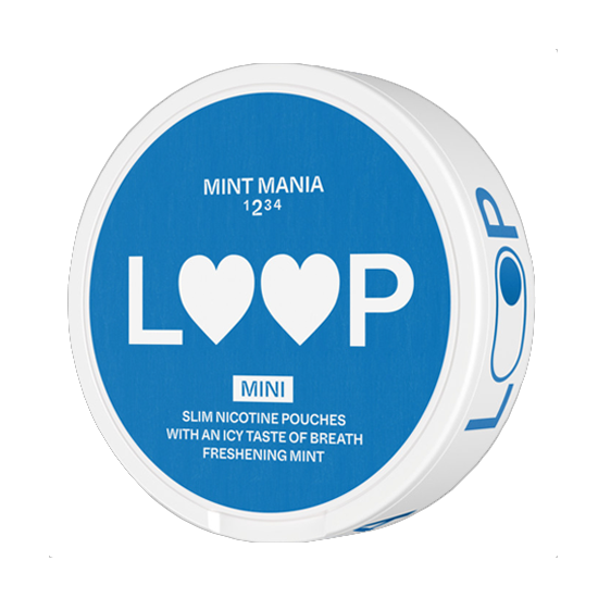 LOOP Mini Mint Mania All White – Snushandel.se