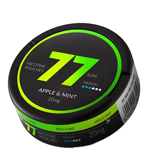 77 Apple Mint 20mg All White – Snushandel.se